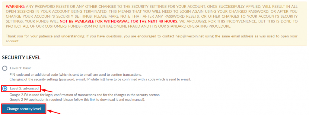 How to Set Up Two-Factor Authentication on Livecoin with Protectimus ...