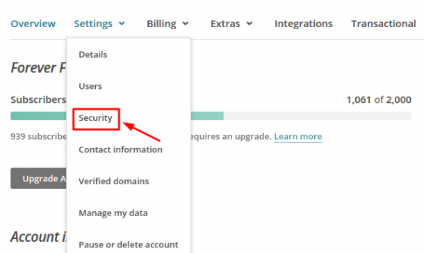 How to Set Up Two-Factor Authentication on MailChimp with Protectimus ...