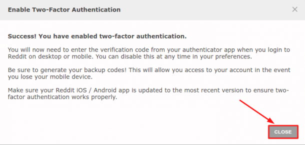 How to enable two-factor authentication on Reddit - Protectimus Solutions