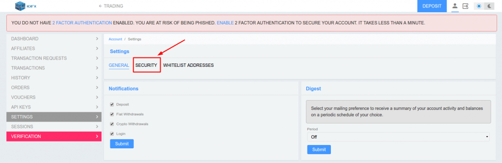 How to Set Up 2-Factor Authentication on ICE3X - Protectimus Solutions