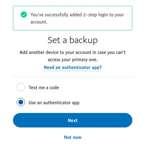 PayPal Two-Factor Authentication with Hardware Security Key ...