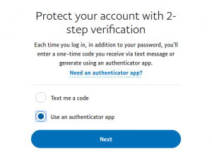 PayPal Two-Factor Authentication with Hardware Security Key ...