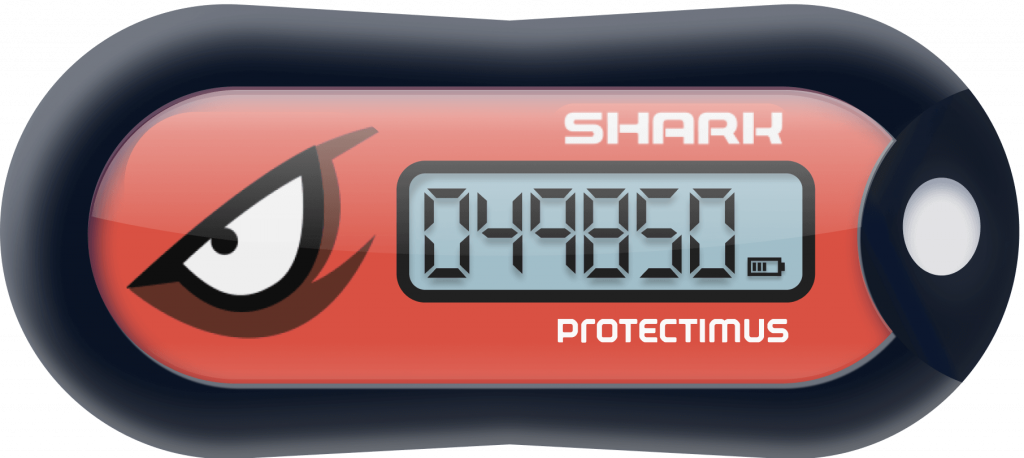 SHA-256 TOTP Hardware Tokens Protectimus SHARK - Protectimus